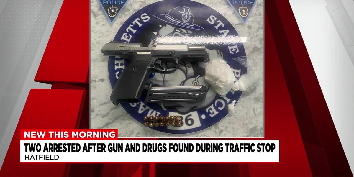 2 Arrested After Drugs And Guns Found In Car On I 91 In Hatfield