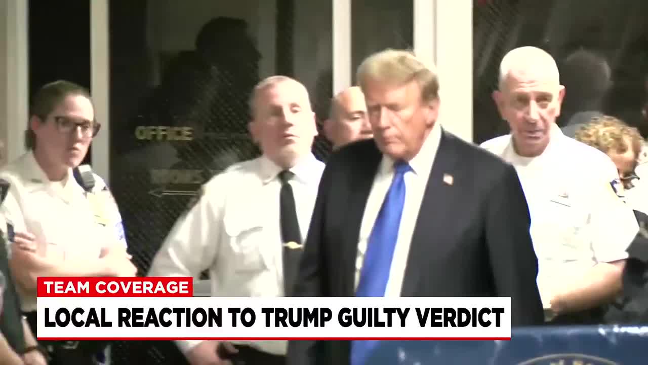Citizens And Experts React To Donald Trump Trial Verdict V